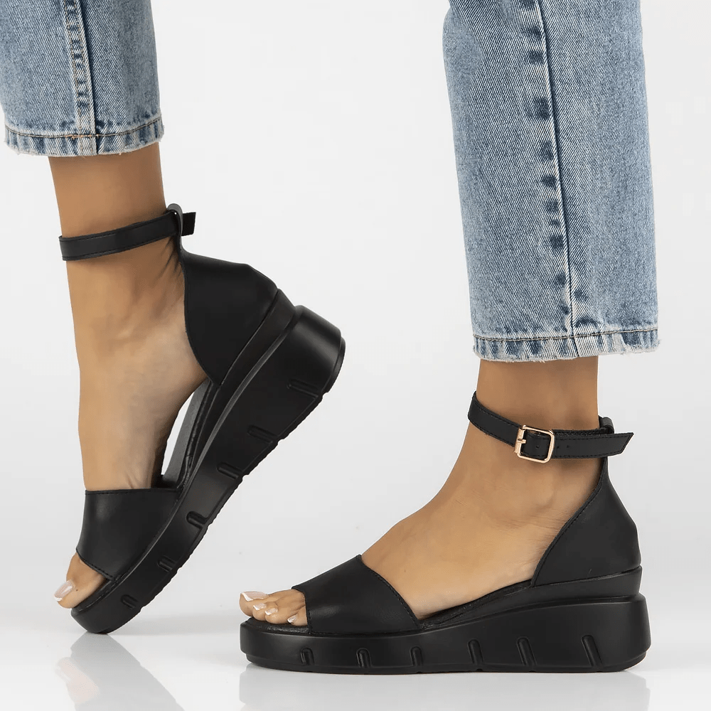 Sandale Dama cu Platforma - Piele Naturala 2024 – Bigiottos Shoes